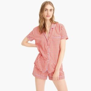 J. Crew | Intimates & Sleepwear | J Crew Shortsleeve Cotton Mixed ...
